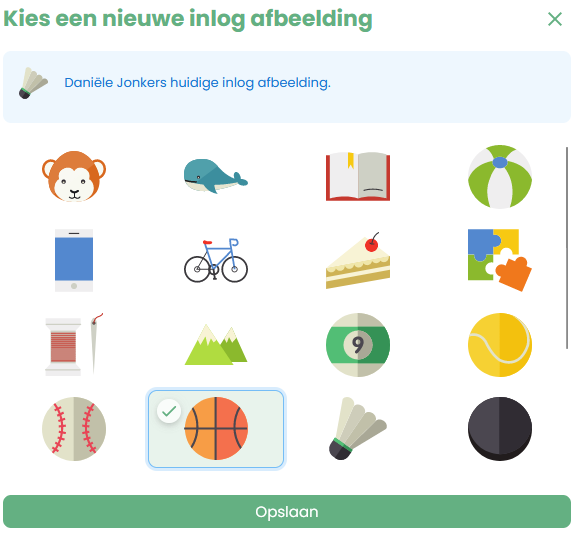 Wijzig de inlogafbeelding van één leerling – ZuluConnect.net